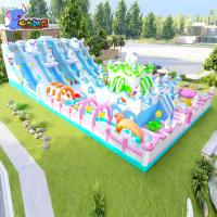 China Large Inflatable Bouncy Castle Inflatable Obstacle Course Bounce House for sale