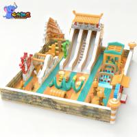 China Customizable Inflatable Bouncy Castle with Slide for Kids 3-12 Years 8-10m for sale