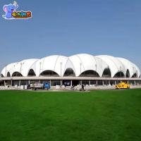 China Customization Steel Membrane Structure Steel Frame Tensile Membrane Structure for sale