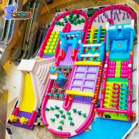 China Customization Inflatable Bouncy Castle Kids Bouncing Castle Park Playground for sale