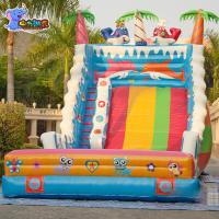China Custom Kids Inflatable Bounce House Bouncy Castle 10-15 sqm PVC for sale