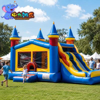 China Commercial Inflatable Bounce House Combo 15m 20m 40m for Rental Business for sale