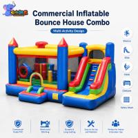 China Custom Princess Inflatable Castle Bounce House 0.5mm PVC for Kids Parties for sale