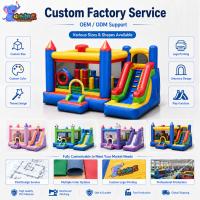 China Custom Princess Inflatable Castle Bounce House 0.5mm PVC for Kids Parties for sale