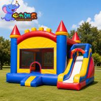 China Commercial Inflatable Castle with Slide Combo 15m 20m Custom for Party Rental for sale