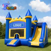 China Custom Logo Inflatable Castle for Event Brands and Distributors for sale