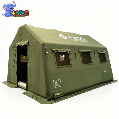 China Inflatable Medical Tent Waterproof PVC Air Frame Tent Outdoor Temporary Medical Station Custom Supplier for sale