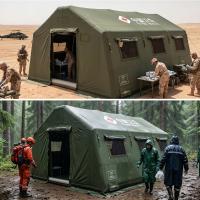 China Inflatable Medical Tent Waterproof PVC Air Frame Tent Outdoor Temporary Medical Station Custom Supplier for sale