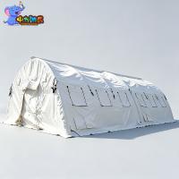 China Outdoor Air Tent Waterproof PVC Air Frame Tent Custom Commercial Inflatable Shelter Supplier for sale