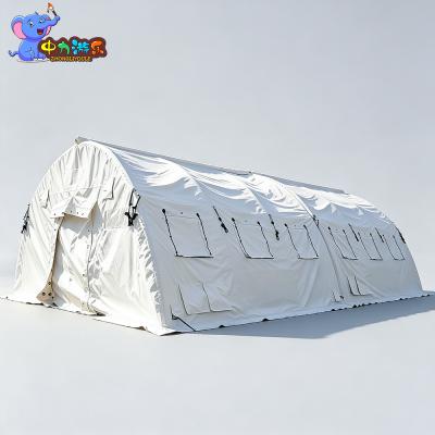 China Outdoor Air Tent Waterproof PVC Air Frame Tent Custom Commercial Inflatable Shelter Supplier for sale