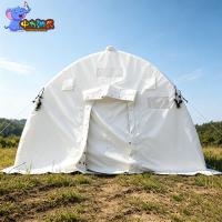 China Outdoor Air Tent Waterproof PVC Air Frame Tent Custom Commercial Inflatable Shelter Supplier for sale