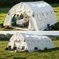 China Outdoor Air Tent Waterproof PVC Air Frame Tent Custom Commercial Inflatable Shelter Supplier for sale