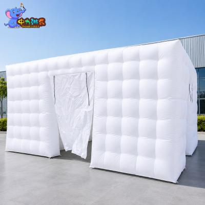 China Inflatable Photobooth Rhombic Grid Airdome Tent for 5-8 Person Event 3.5m Height for sale