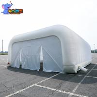 China Custom Size Portable Four-Season Inflatable Shelter with Air Rib Structure for Vehicle Storage for sale