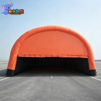 China Custom Giant Inflatable Tent Large Air Rib Vehicle Shelter Portable Garage for Fleet Storage, Temporary Workshop, Equipment Protection and Commercial Projects for sale