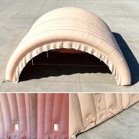 China Custom Giant Inflatable Tent Large Air Rib Vehicle Shelter for Multi-Car Storage, Fleet Operations, Dealer Staging, Temporary Service and Commercial Projects for sale