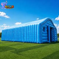 China Custom Giant Inflatable Tent Enclosed Air Beam Sports Hall for Football Training, Sports Clubs, Schools, Coaching Centers and Commercial Indoor Activities for sale