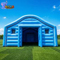 China Custom Giant Inflatable Tent Enclosed Air Beam Sports Hall for Football Training, Sports Clubs, Schools, Coaching Centers and Commercial Indoor Activities for sale