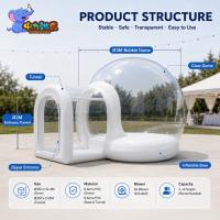 China Commercial Inflatable Bubble House Clear PVC Bubble Dome for Party Rental Wedding Event Photo Booth for sale