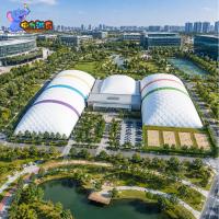 China Custom Exhibition Air Dome Air Supported Event Hall for Trade Shows Commercial Exhibitions and Large Indoor Event Venues for sale