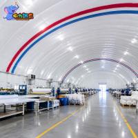 China Custom Industrial Air Dome Air Supported Factory Workshop for Manufacturing Production Assembly and Large Indoor Operations for sale