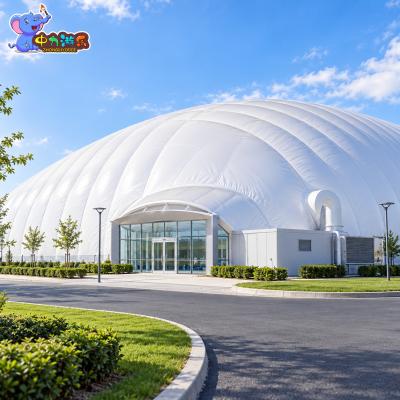 China Custom Swimming Pool Air Dome Air Supported Indoor Aquatic Center for Schools Clubs Resorts and Year-Round Pool Operations for sale