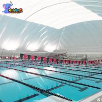 China Custom Swimming Pool Air Dome Air Supported Indoor Aquatic Center for Schools Clubs Resorts and Year-Round Pool Operations for sale