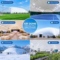 China Custom Swimming Pool Air Dome Air Supported Indoor Aquatic Center for Schools Clubs Resorts and Year-Round Pool Operations for sale