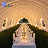 China Large Inflatable Wedding Tent Sealed Air Rib Event Marquee for Outdoor Reception Banquet Party and Commercial Event Rental for sale