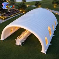 China Large Inflatable Wedding Tent Sealed Air Rib Event Marquee for Outdoor Reception Banquet Party and Commercial Event Rental for sale