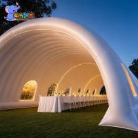 China Large Inflatable Wedding Tent Sealed Air Rib Event Marquee for Outdoor Reception Banquet Party and Commercial Event Rental for sale