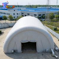 China Large Inflatable Warehouse Air Rib Storage Tent for Industrial Goods Equipment Temporary Factory Storage and Commercial Projects for sale