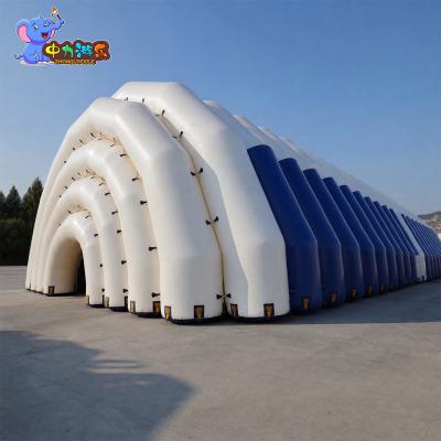 China Giant Inflatable Tent Modular Sealed Air Rib Shelter for Industrial Storage Temporary Workspace Equipment and Commercial Projects for sale