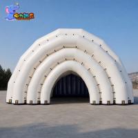China Giant Inflatable Tent Modular Sealed Air Rib Shelter for Industrial Storage Temporary Workspace Equipment and Commercial Projects for sale