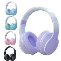 China ABS Bluetooth Headphones Over Ear , Foldable Lightweight Headphones With Deep Bass for sale