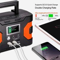 China 166Wh 45000mAh Portable Solar Power Station 200W 110V Peak Power Station for sale