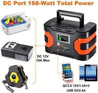 China 166Wh 45000mAh Portable Solar Power Station 200W 110V Peak Power Station for sale