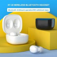 China Mini TWS Earbuds Touch Wireless Bluetooth Earbuds 3D Stereo Headphones for sale