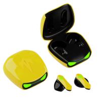 China Yellow Air Car TWS Wireless Bluetooth Earphones HIFI Earphone Hornet Dor Earbud for sale