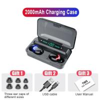 China Waterproof TWS Wireless Bluetooth Earphones Noise Cancelling Earbuds With Mic for sale