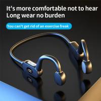 China Waterproof Bone Conduction Wireless Bluetooth Headphones Not In Ear for sale