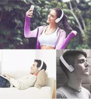 China Folding Bluetooth Headset Headphones , IPX5 Waterproof True Wireless Stereo Headset for sale
