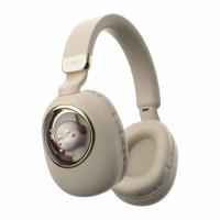 China Bluetooth Wireless Kids Earphones Noise Cancelling with LED Glowing for sale