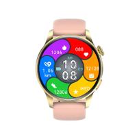 China NFC IP68 Waterproof Sports Smartwatch Voice Assistant Womens Mens Sports Smart Watch for sale