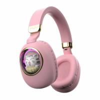 China Cute Cat Ear Bluetooth Headphones , Wireless Bluetooth Noise Cancelling Headphones for sale
