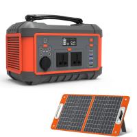 China Portable Lithium Battery Power Station 600W 162Ah AC DC USB Quick Charge Solar Generator for sale
