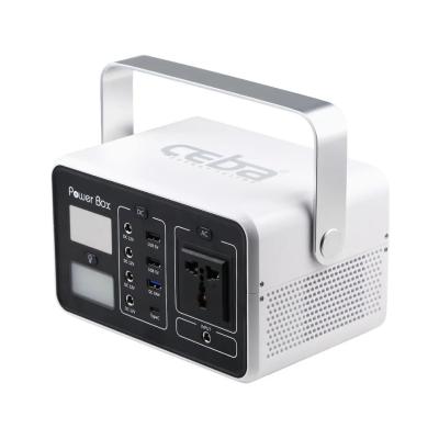 China Portable Solar Power Station 500W Lithium Battery Generator for Home / Outdoor for sale