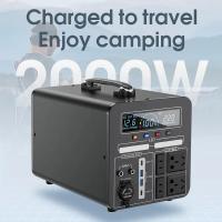 China 2000W Portable Generator Power Station Solar Generator For Emergency Blackout Camping for sale
