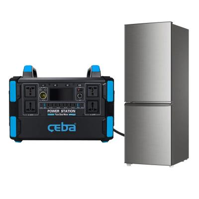 China 1000W Lithium Battery Solar Generator Portable Power Station With Folding Solar Panels for sale