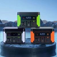 China 500W Lithium Portable Power Station Lifepo4 Emergency Energy Storage Power Station for sale